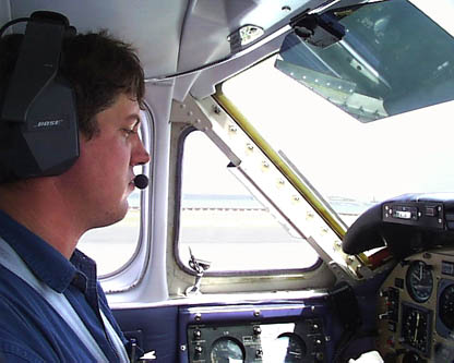 World flight of Doug Cayne & John Fulton 1998